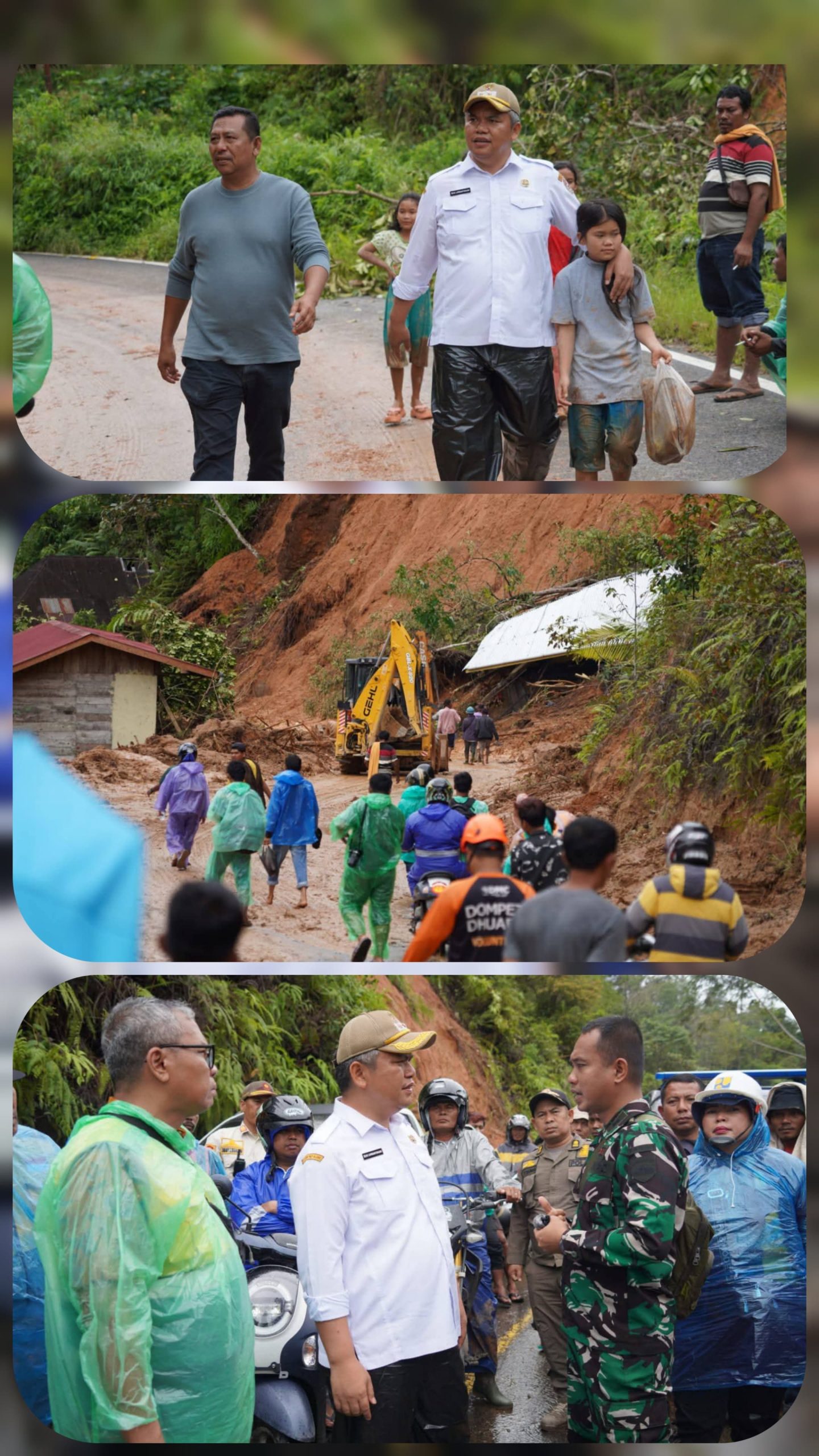 Wabup Taput Tinjau Penanganan Darurat dan Serahkan Bantuan bagi Warga ...